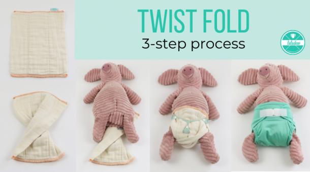 The 4 Most Effective Ways to Fold a Prefold Diaper - Luludew